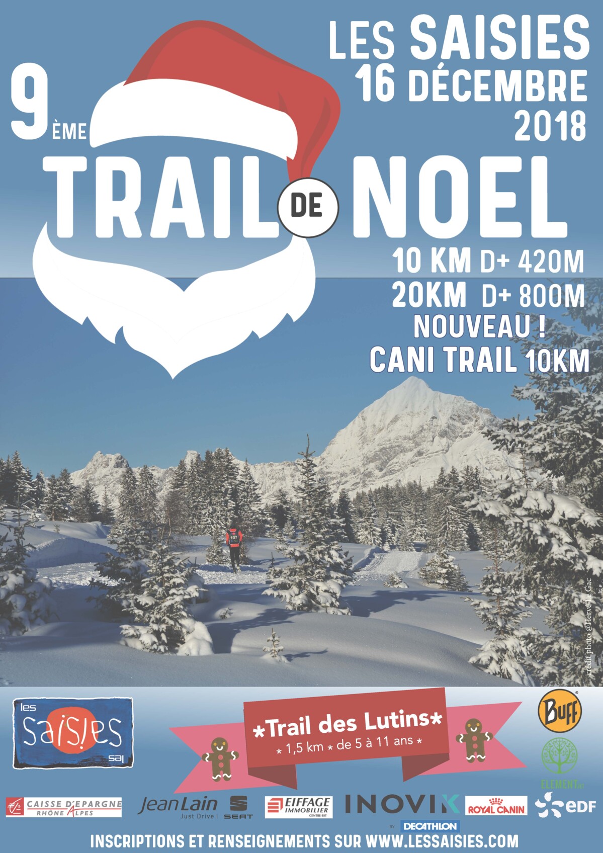 10e Trail de Noël | Sport - Trail sur Neige | 15 décembre 2019 à HAUTELUCE