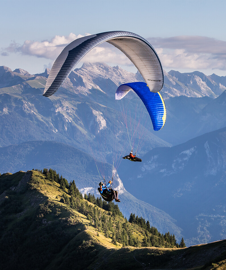 Praz de Lys Sommand : terre du parapente | Mieussy, le berceau des ...